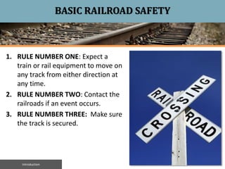 Transportation Rail Incident Preparedness & Response | PPTX