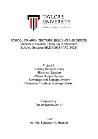 Building Services Project 2 Diary | PDF