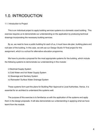 Building Services Project 2 Diary | PDF