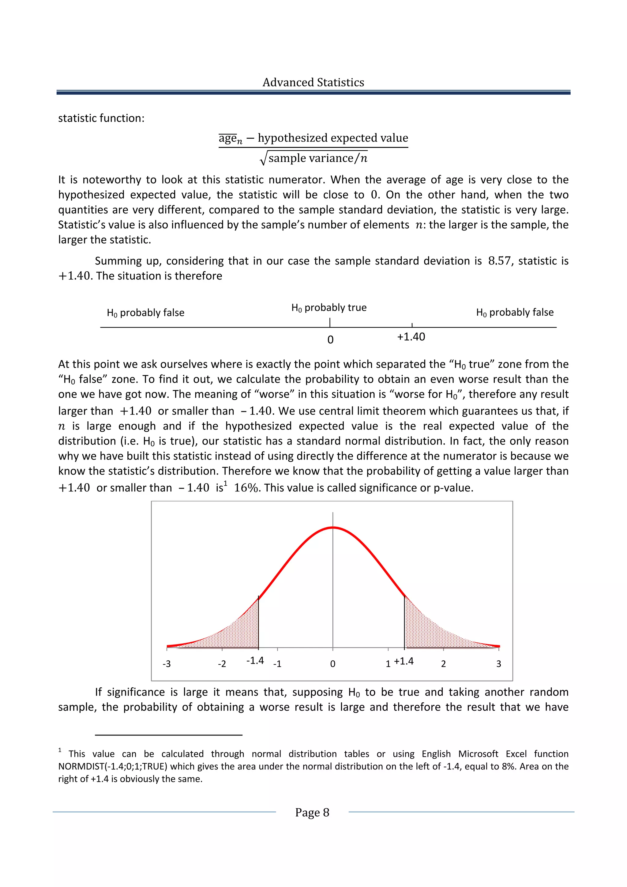 Basics of advanced statistics | PDF | Educational Assessment | Education