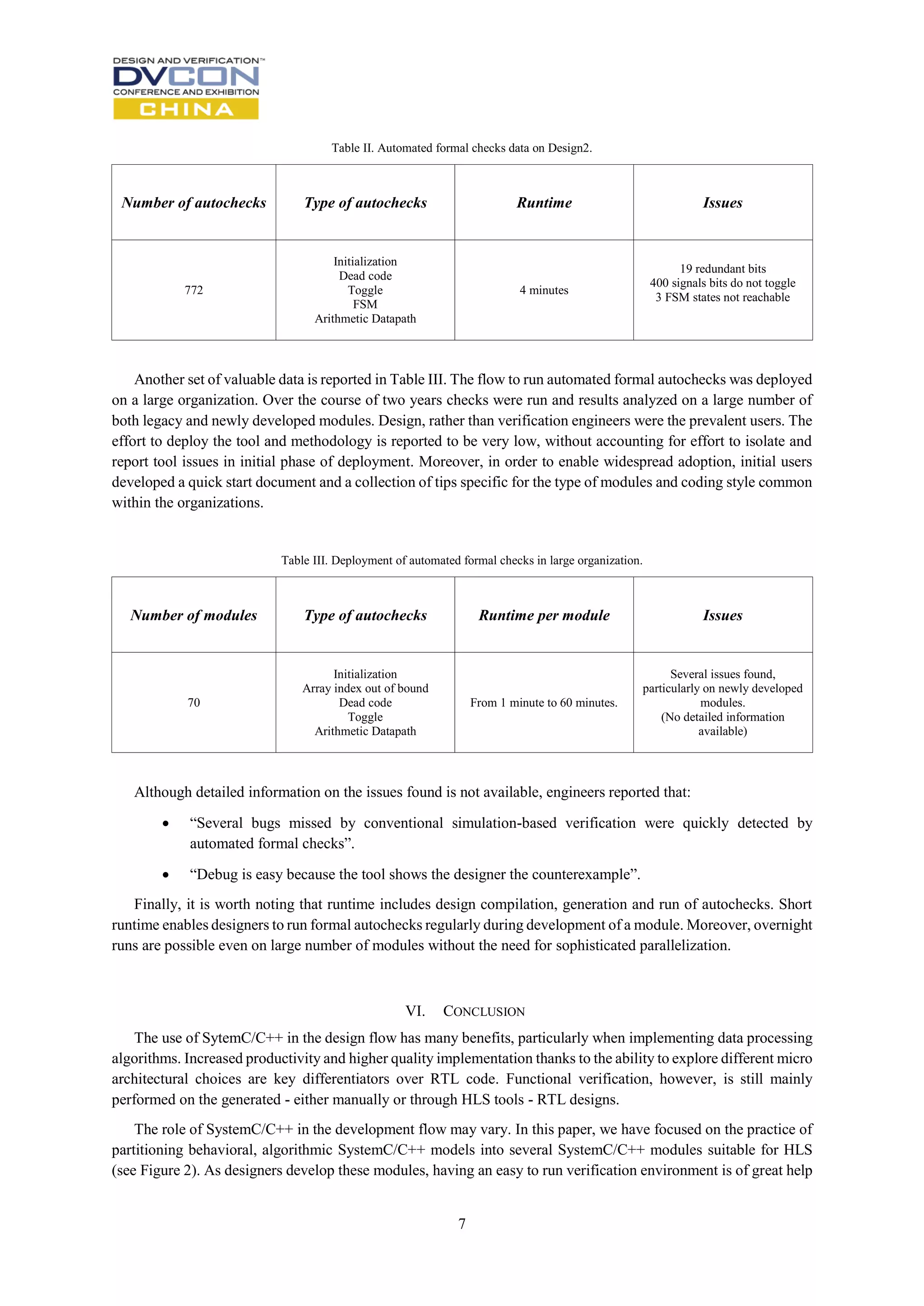 Automated Formal Verification of SystemC/C++ High-Level Synthesis ...