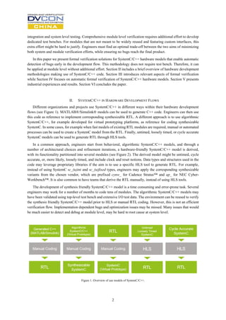 Automated Formal Verification of SystemC/C++ High-Level Synthesis Models | PDF