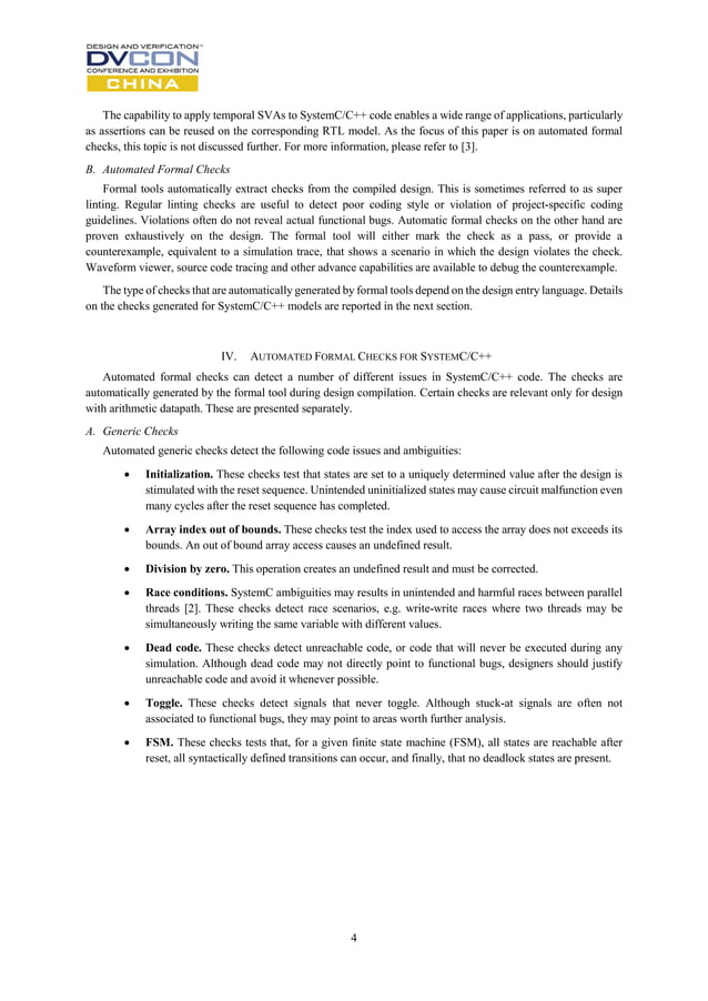 Automated Formal Verification Of Systemc C High Level Synthesis Models Pdf