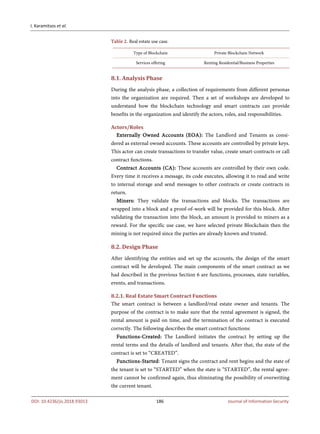 Diseño del Smart Contract Blockchain: ejemplo para Real Estate | PDF