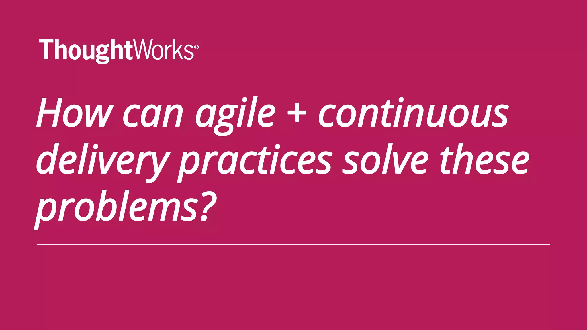 Continuous Intelligence Workshop | PPT