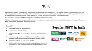 Risk Management in NBFC | PPTX
