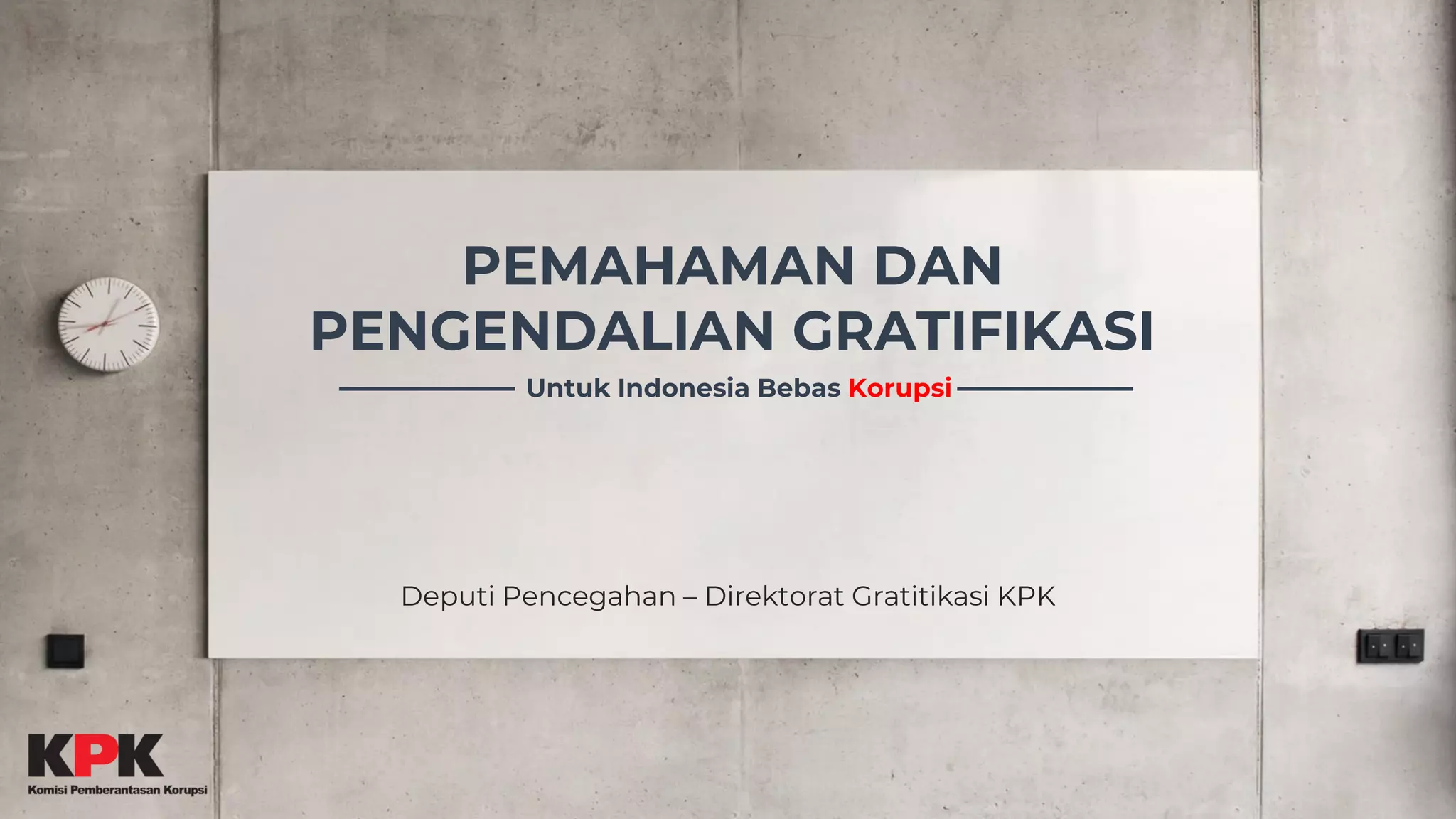 gratifikasi | PPT