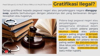 gratifikasi | PPT