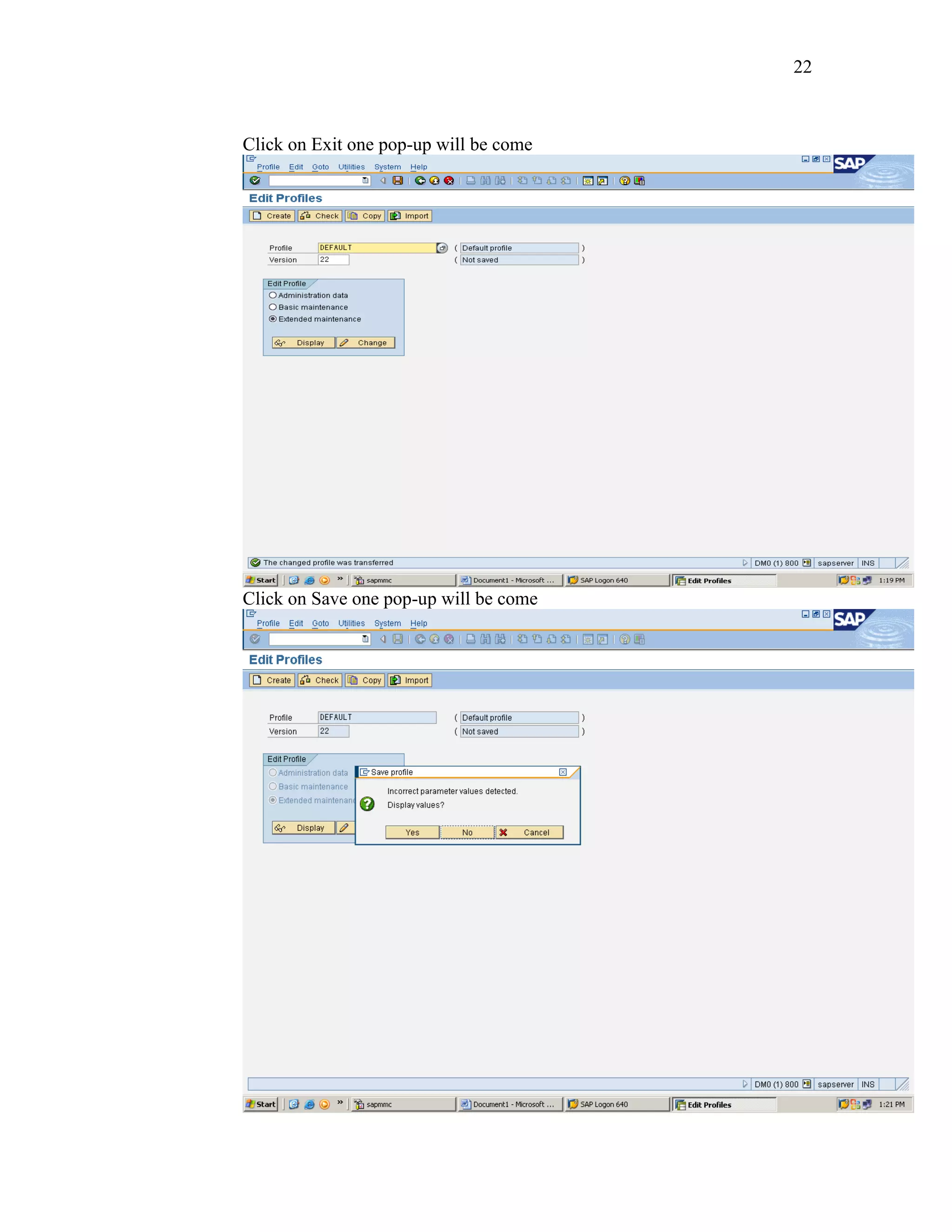 sap basis transaction codes | PDF
