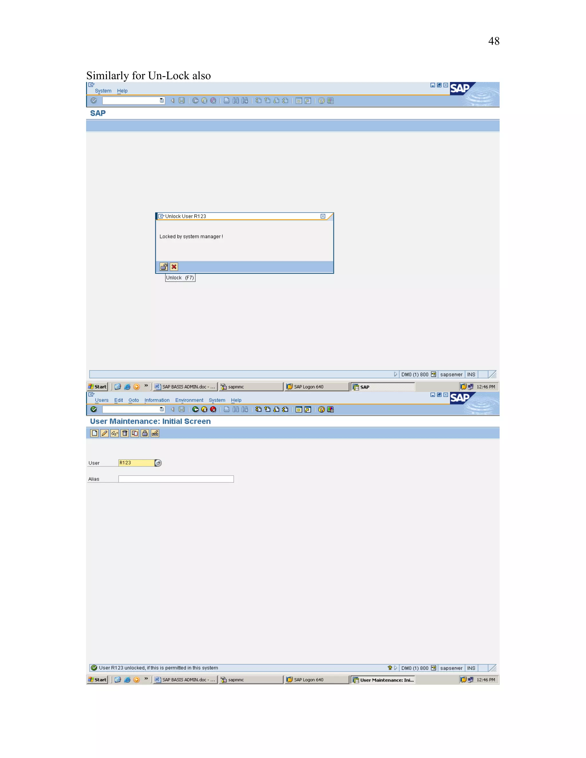 sap basis transaction codes | PDF