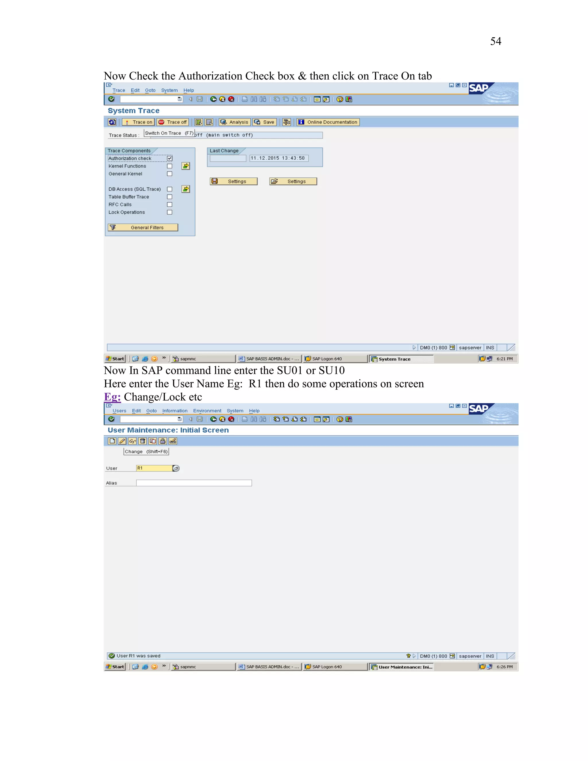 sap basis transaction codes | PDF