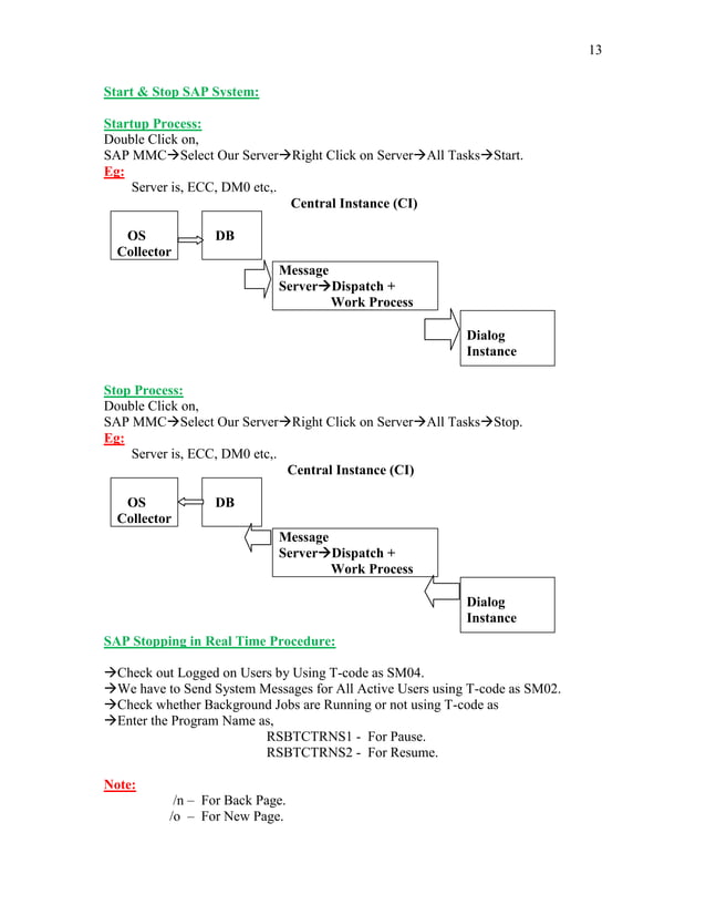 sap basis transaction codes | PDF