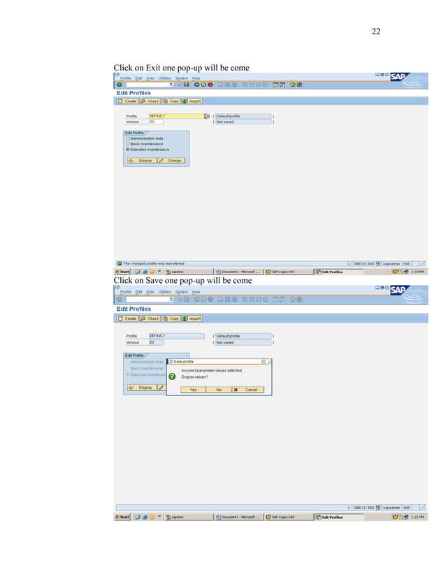 sap basis transaction codes | PDF
