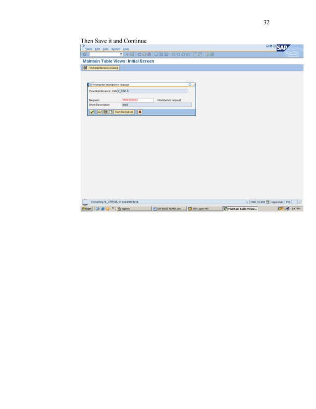 sap basis transaction codes | PDF