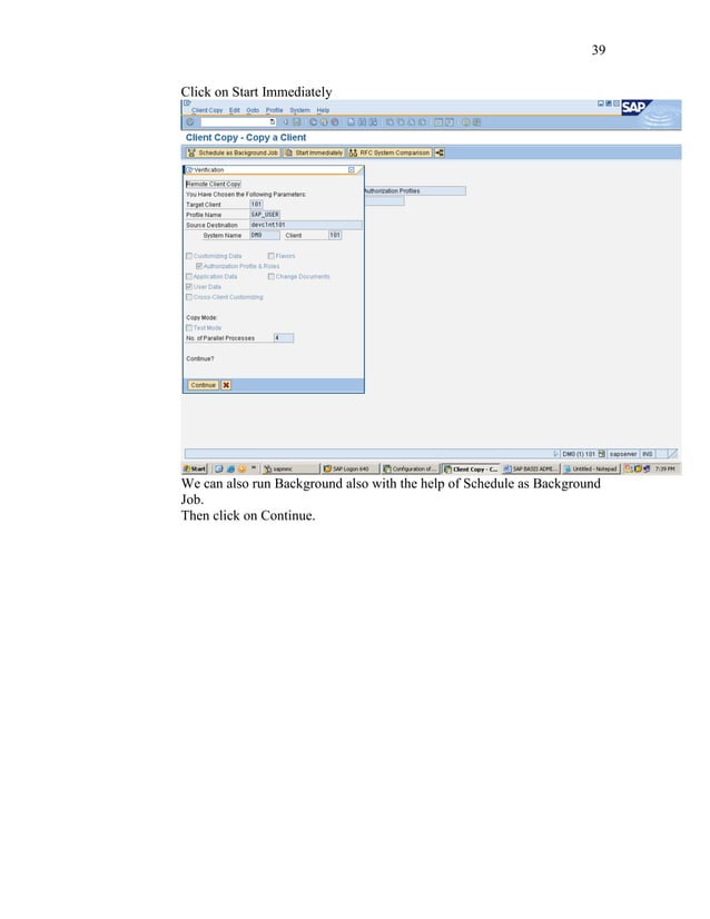 sap basis transaction codes | PDF