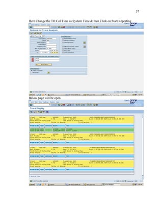 sap basis transaction codes | PDF