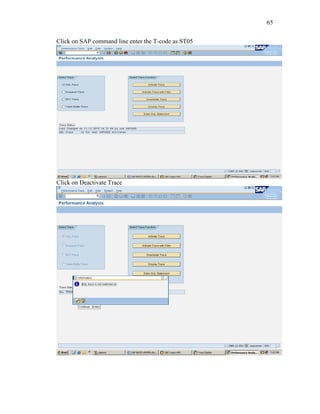 sap basis transaction codes | PDF