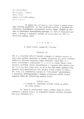 Bespravna seca sume radi suspenzije sefa SU Valjevo 1998 | PDF