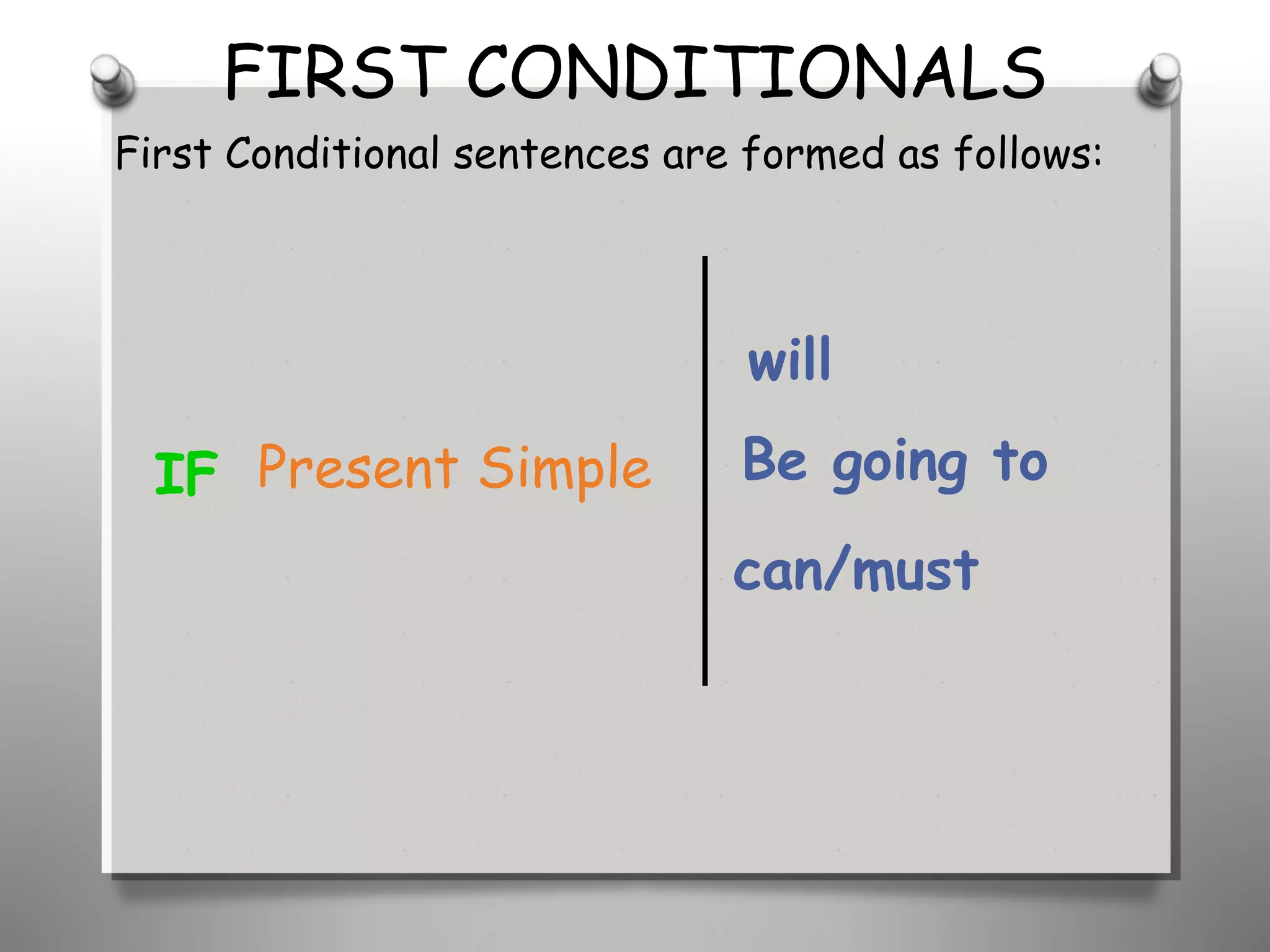 0 1 conditionals | PPT