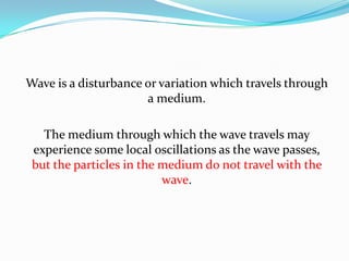 0.1 introduction to waves | PPTX