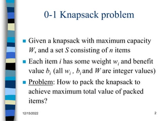 0-1 knapsack.ppt