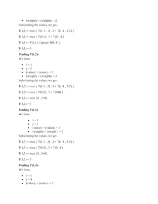 0-1 knapsack problem | PDF