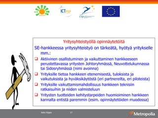 Asko Kippo: SAVE ENERGY Project | PPT