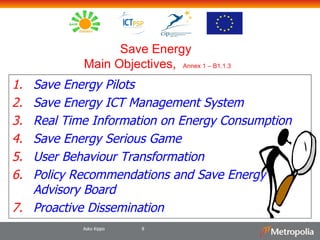 Asko Kippo: SAVE ENERGY Project | PPT