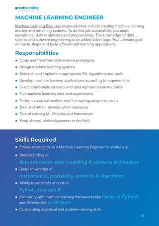 ARTIFICIAL INTELLIGENCE & MACHINE LEARNING CAREER GUIDE | PDF