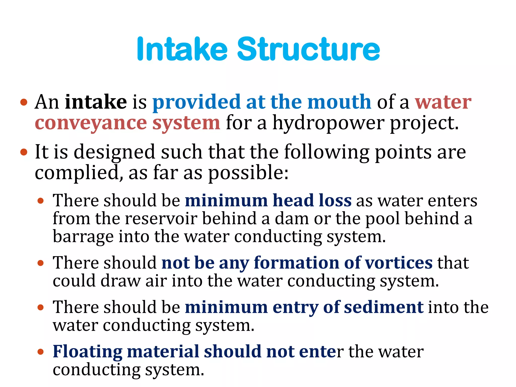 Elements of Water Conductor System | PDF
