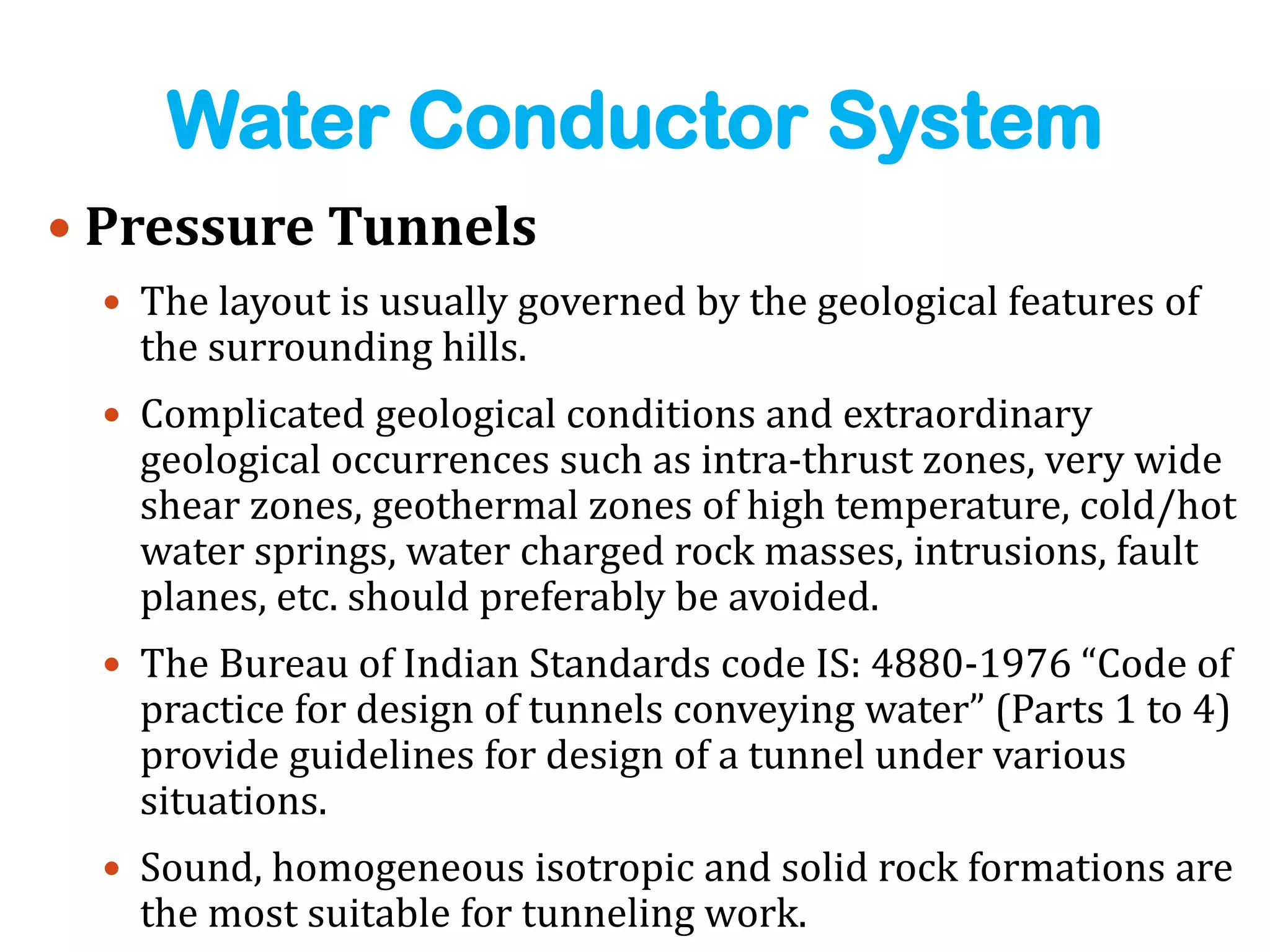 Elements of Water Conductor System | PDF