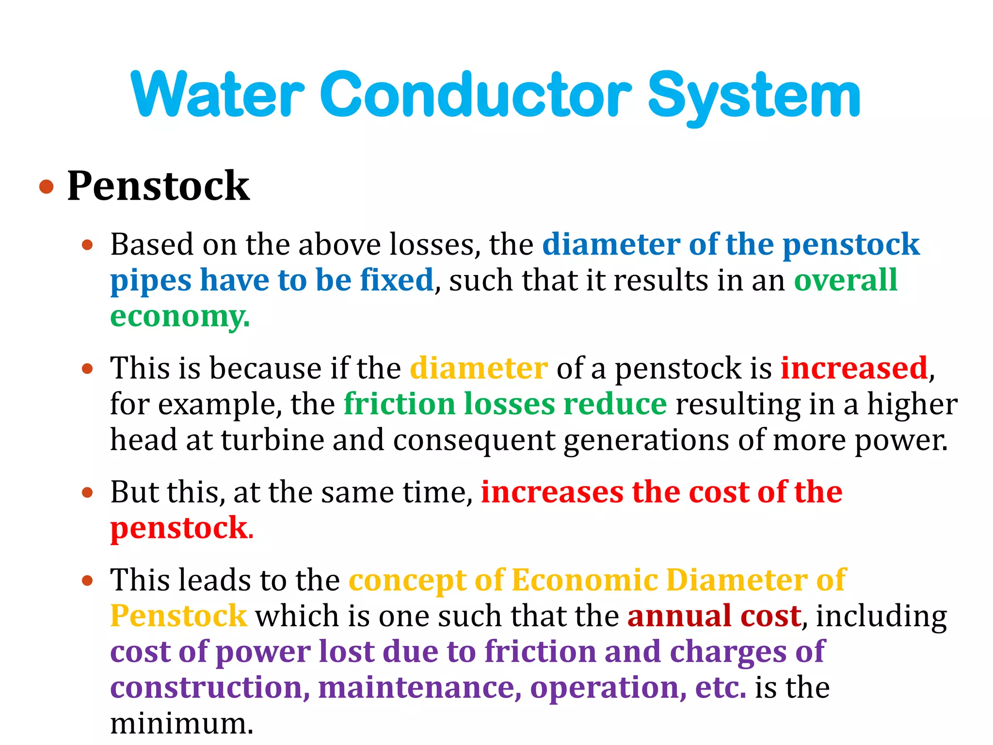 Elements of Water Conductor System | PDF
