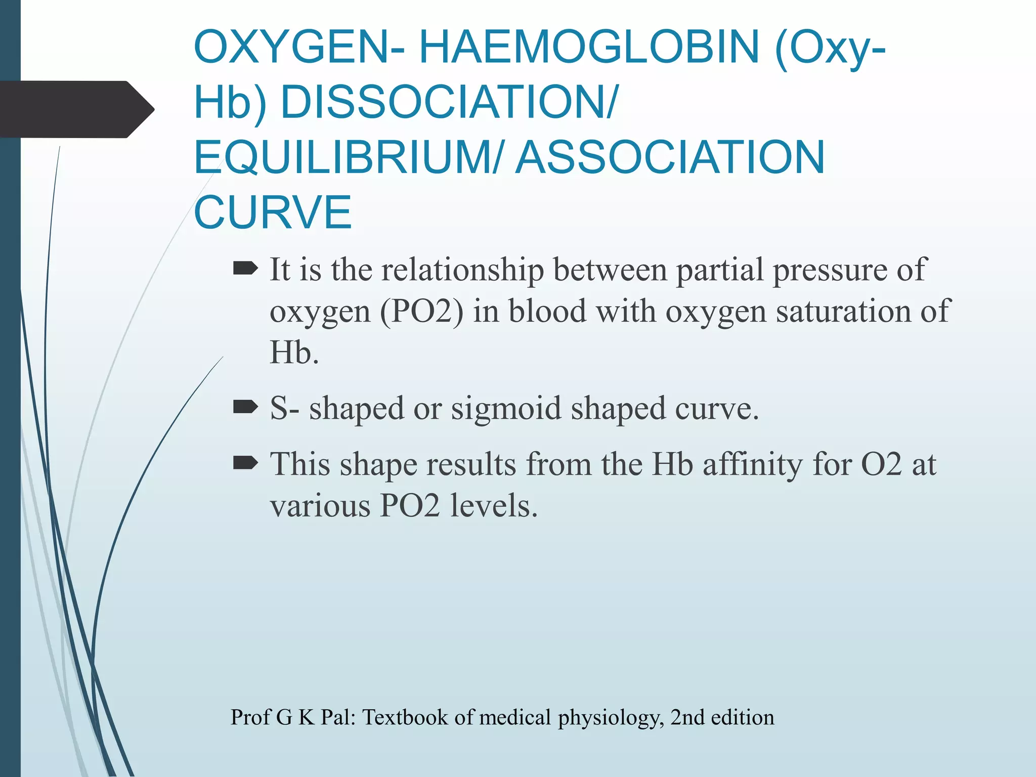 oxygen transport | PPTX
