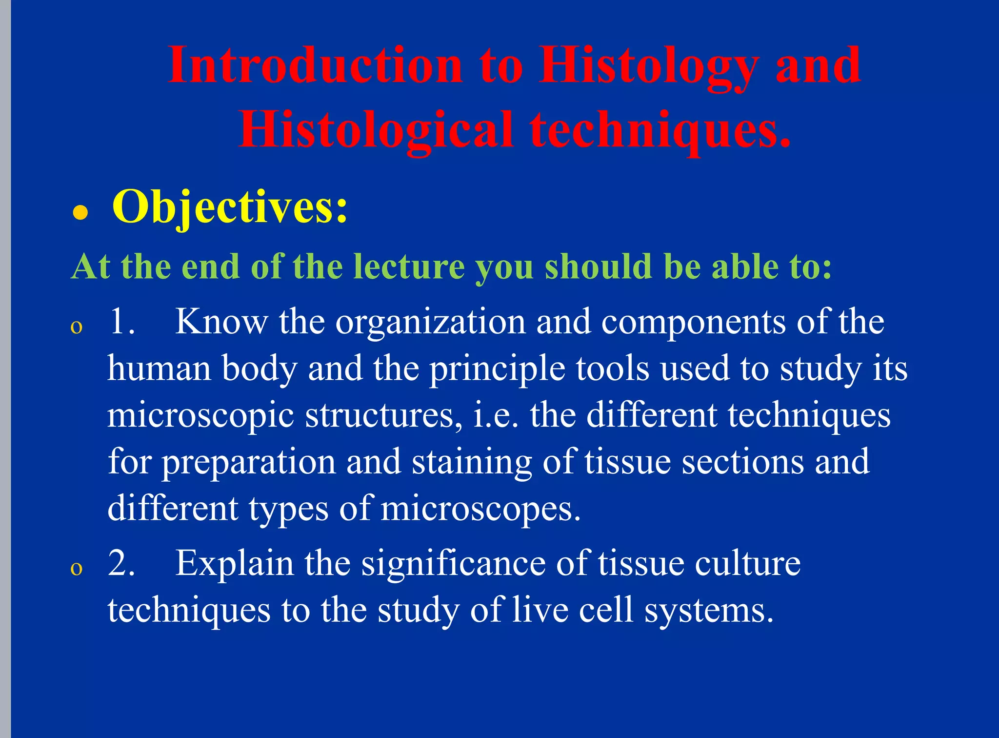 0.intro histology (female notes) | PDF