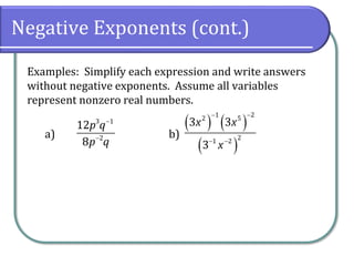 0.6 Rational Exponents | PPT