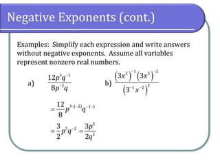 0.6 Rational Exponents | PPT