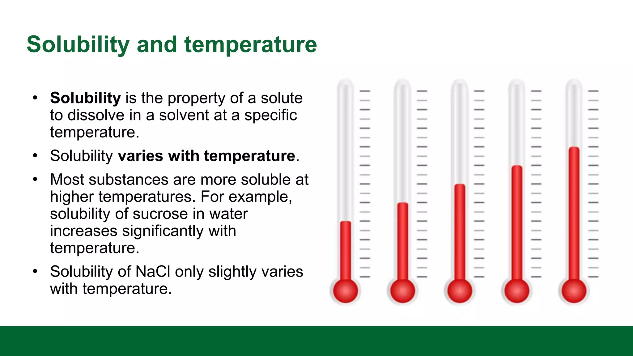 Solutions and solubility | PPTX
