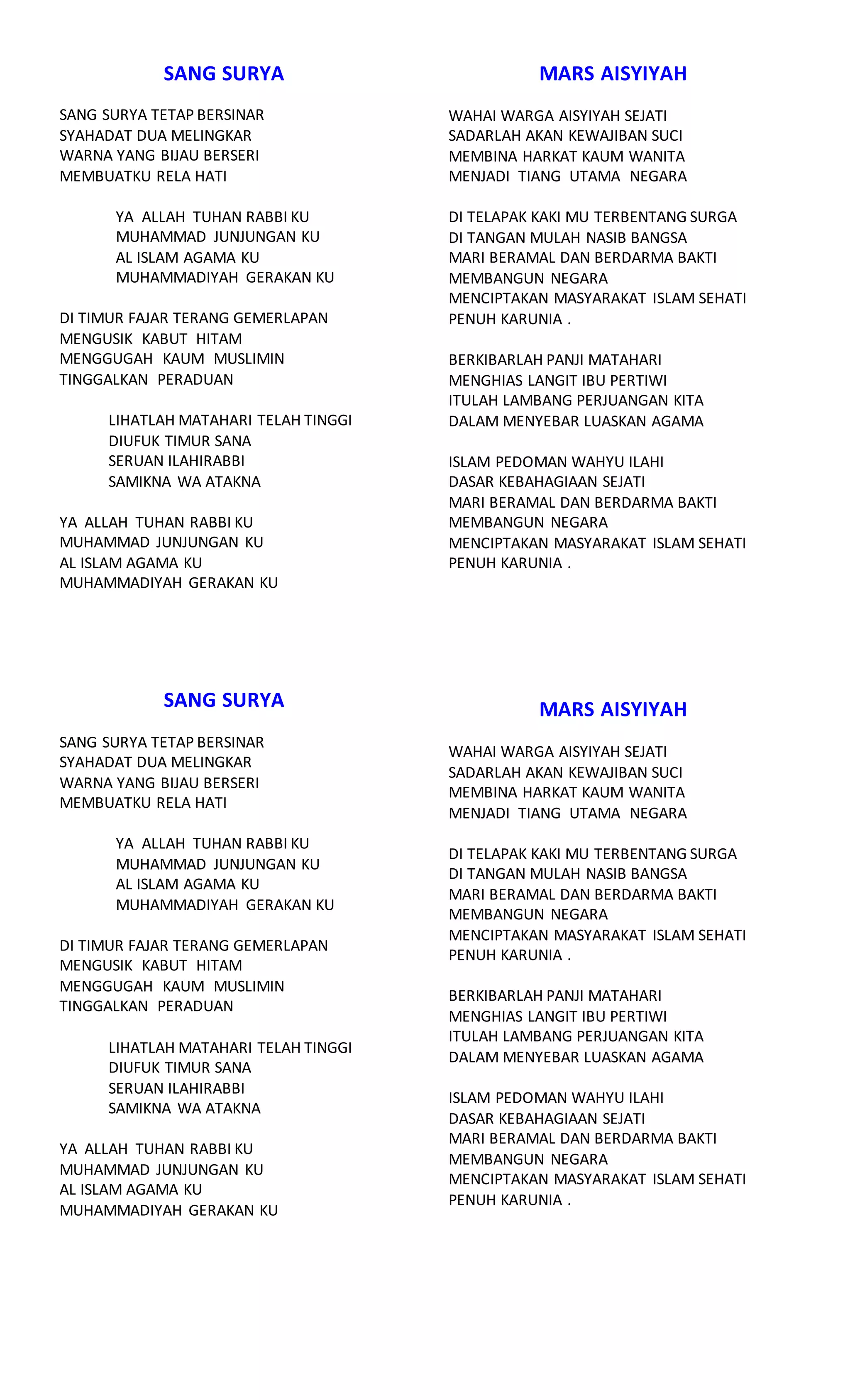 0. mars muhammadiyah | DOCX