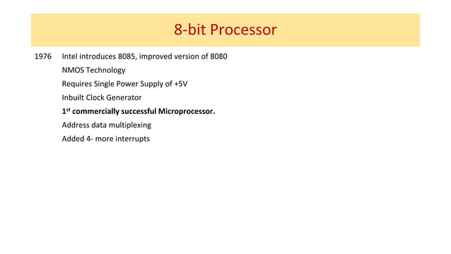 0.2 evolution of microprocessor | PPT