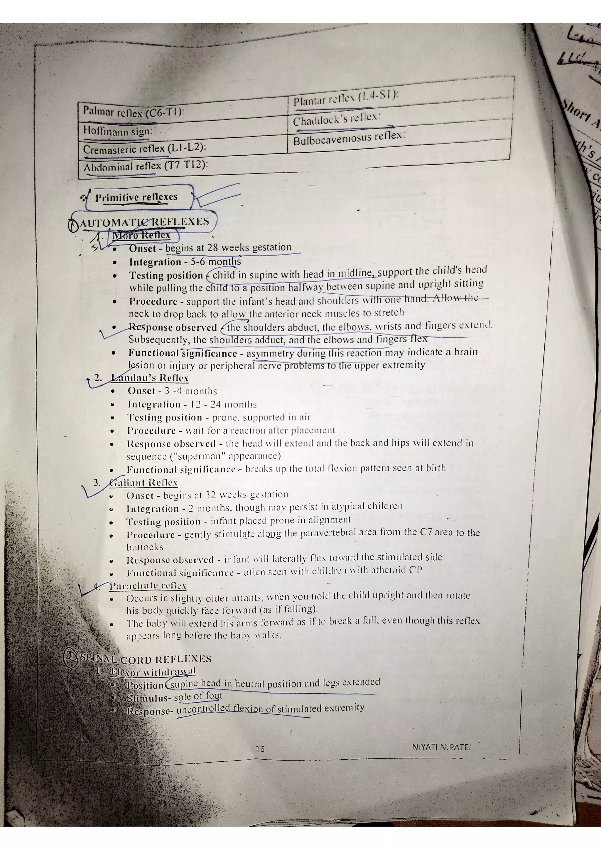 NEURO PHYSIOTHERAPY ASSESSMENT | PDF