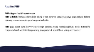 Pengantar PHP.pptx