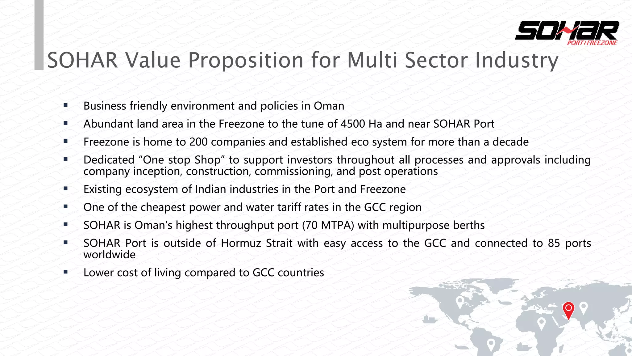 SOHAR Port and Freezone | PPTX