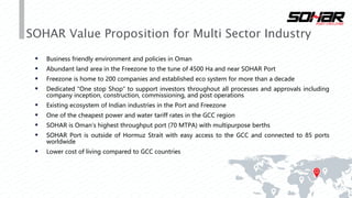 SOHAR Port and Freezone | PPTX