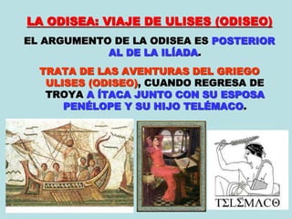 ILIADA Y ODISEA DE HOMERO PPT.ppt