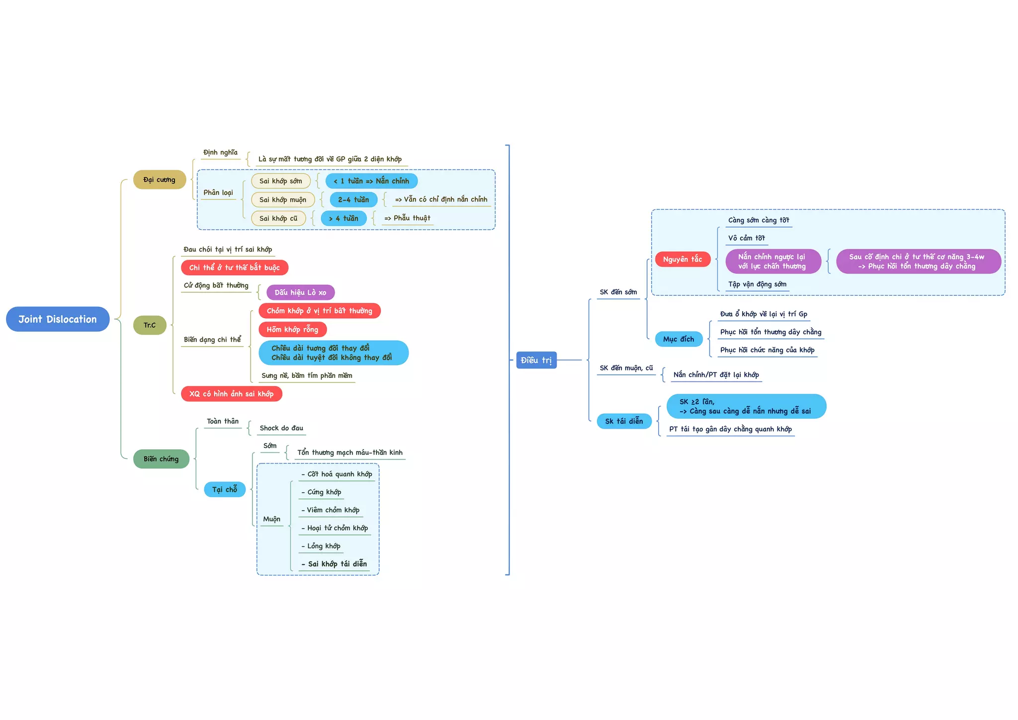 Mindmap Đề cương Ngoại Khoa Y4-Y6[Tiếng Việt]. | PDF | Free download