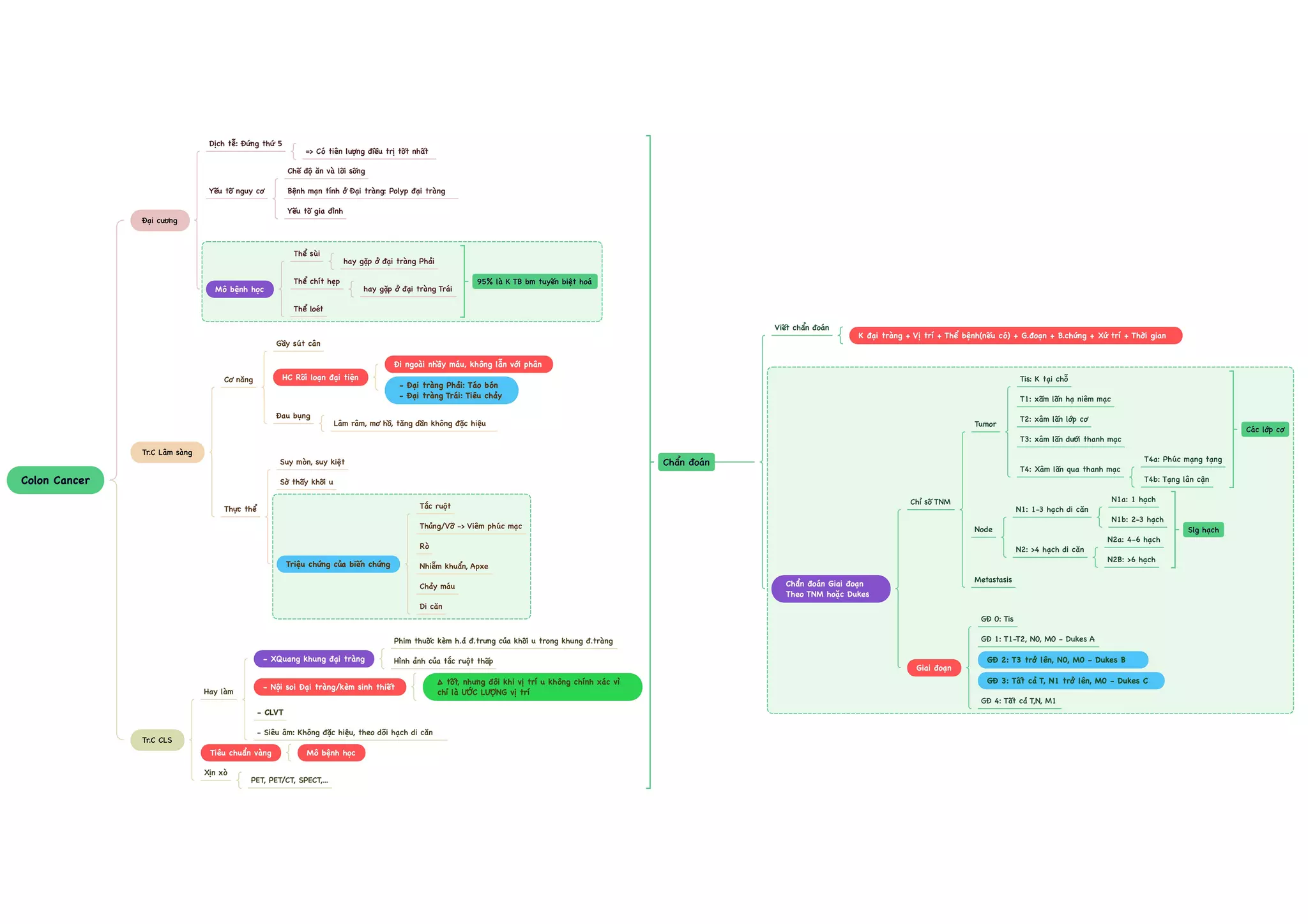 Mindmap Đề cương Ngoại Khoa Y4-Y6[Tiếng Việt]. | PDF | Free download