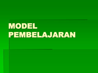 0. Model-Pembelajaran PAIKEM, CTL, DLL.ppt