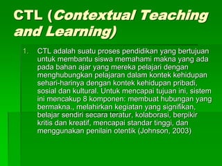 0. Model-Pembelajaran PAIKEM, CTL, DLL.ppt