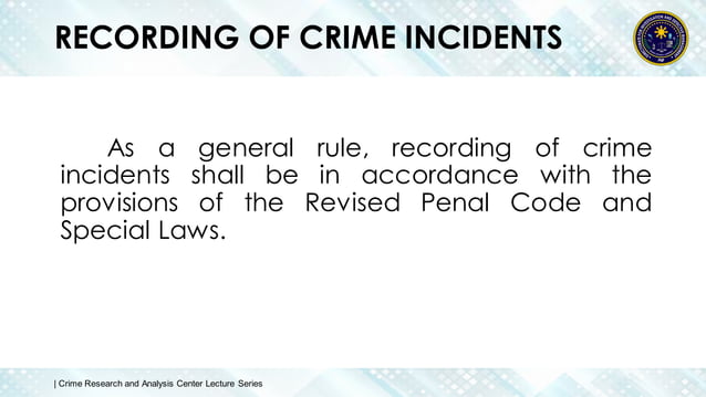 0. Lecture Series on PNP MC 2018-050.pdf | Crime & Harmful Acts to ...