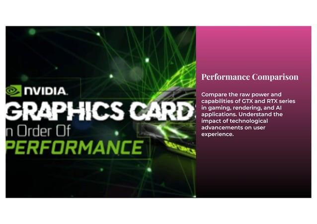 rtx vs gtx grafix card | PPT